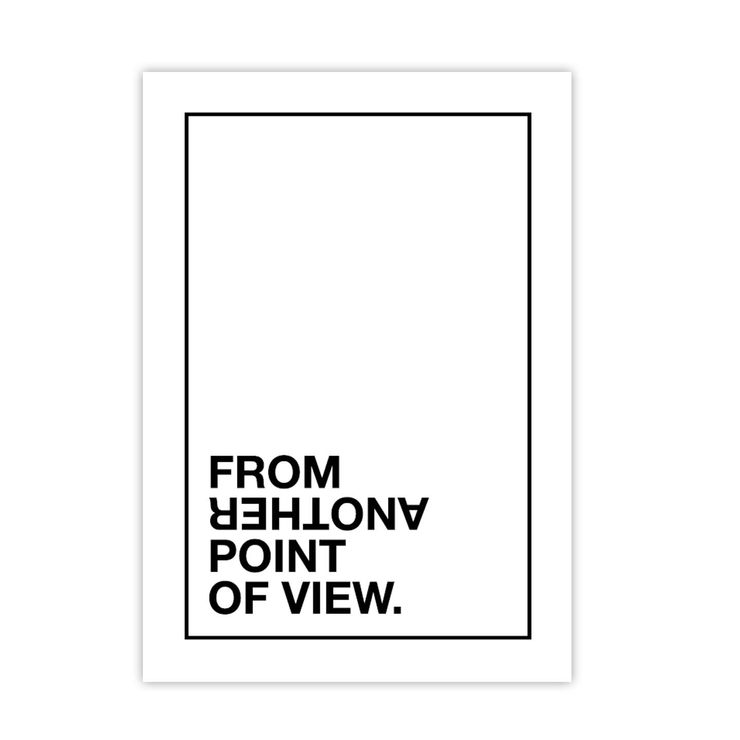 Spruchposter Another View – Postertex GmbH